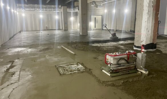 Floor Renovation in Four Roads Church Roscommon using RAPIDUR® B5 RAPID ...